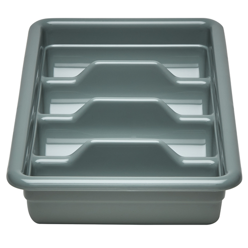CAMBRO 1120CBP180 BOX CUTLERY PLASTIC 4 COMPARTMENT GRAY